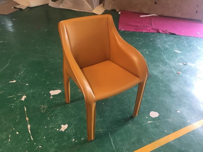 Custom Leather Cover Brizia Chair / Trussardi Casa Bedroom Furniture